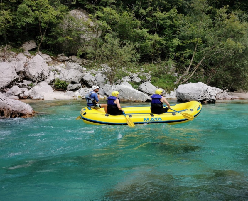 Easy Family rafting adventure in Soča | Explore Slovenia
